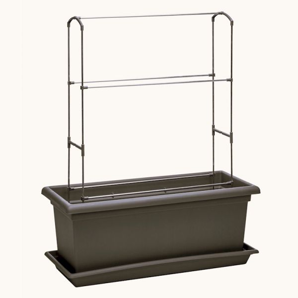 Gardenico Self-watering Mobile Living Wall Kit - 1000mm - Anthracite ...