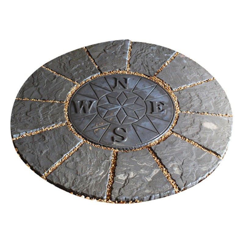Deco-Pak Compass Rotunda Twilight Paving Kit 1.2m - One Garden