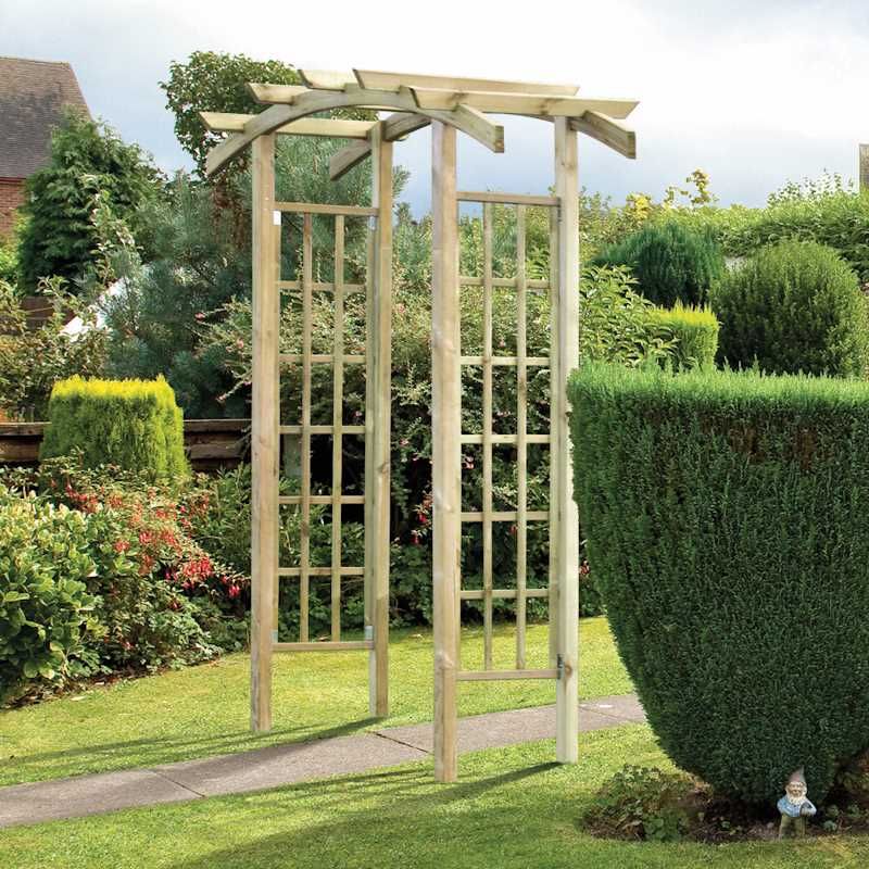 Grange Bow Top Arch - One Garden