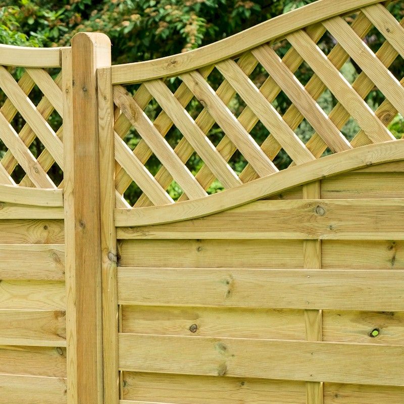 Grange Elite Meloir Fence Panel 1.5m - One Garden