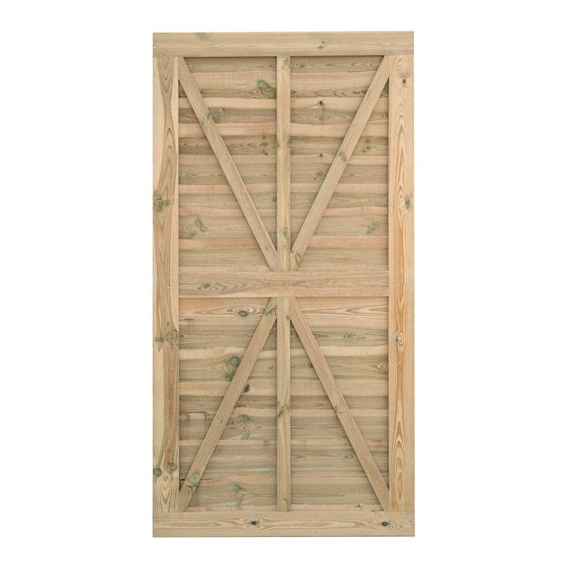 Grange Superior Lap Gate 1.8m Green - One Garden