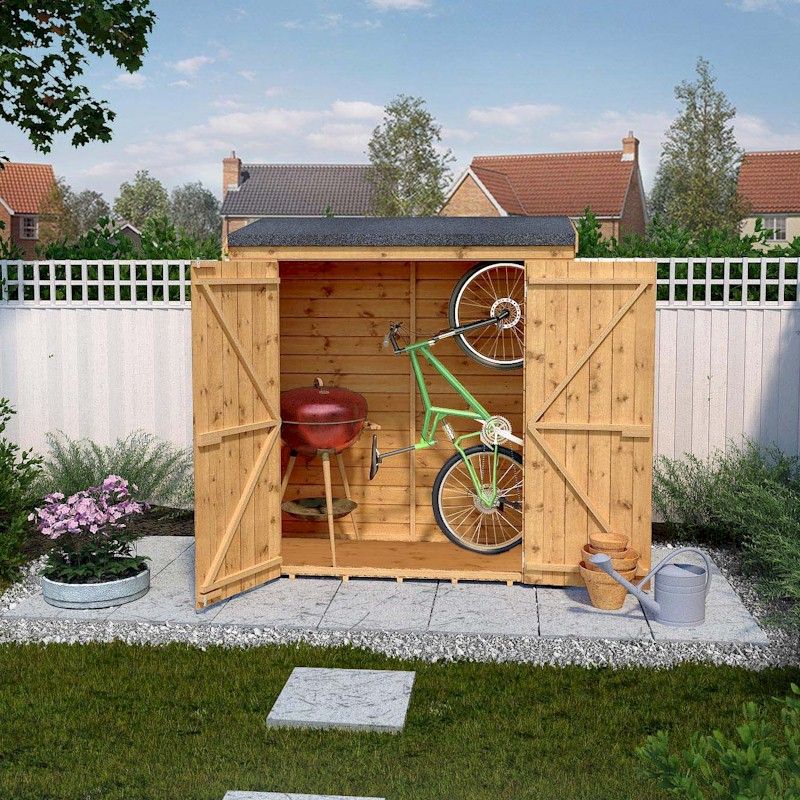 Mercia Shiplap Pent Storage 6x2'6 - One Garden