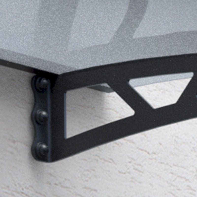 Palram - Canopia Door Canopy Altair 3000 Grey Clear - One Garden