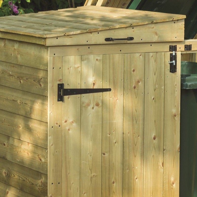 Rowlinson Apex Bin Store - One Garden