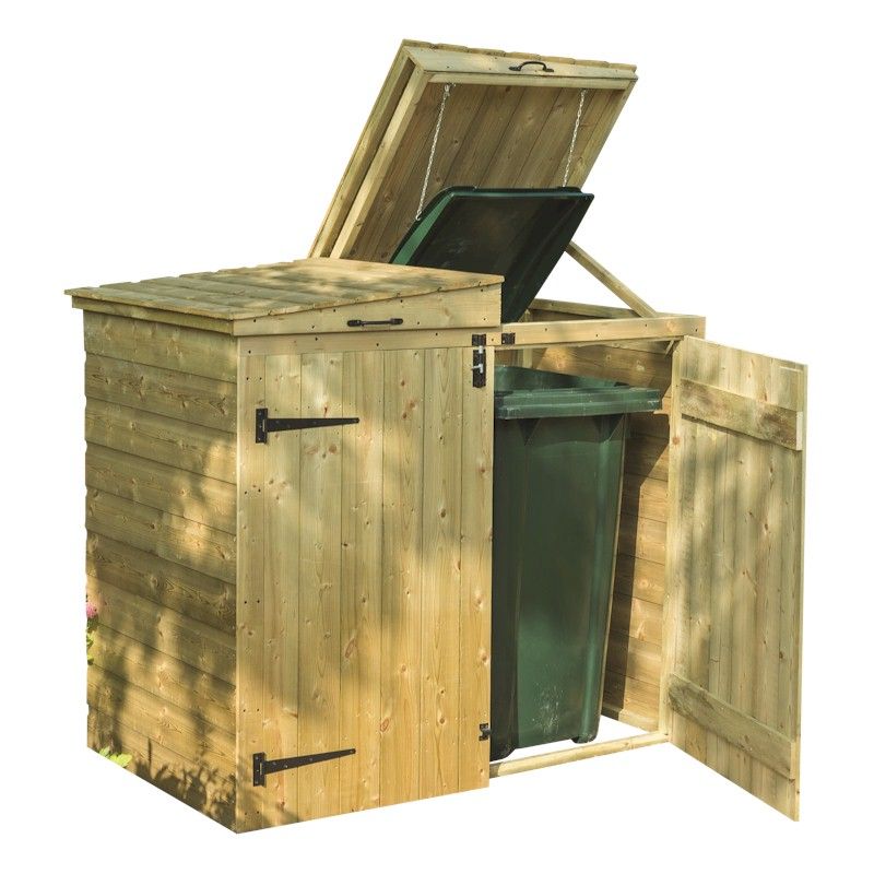 Rowlinson Apex Bin Store - One Garden