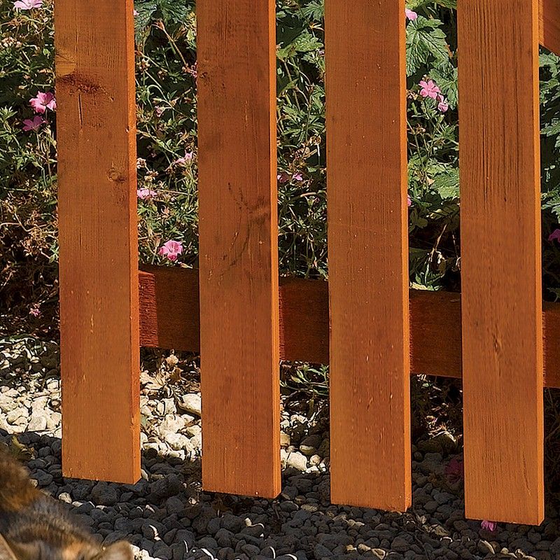Rowlinson Picket Fence 3ft x 6ft - One Garden