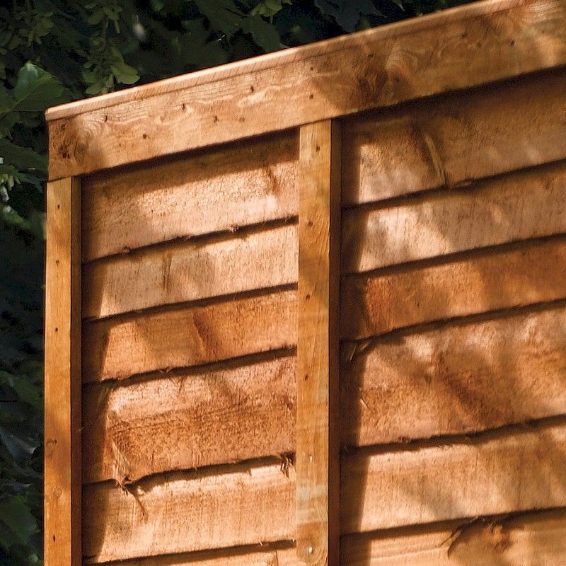 Rowlinson Traditional Lap Gate Dip Treated 6ft x 3ft - One Garden