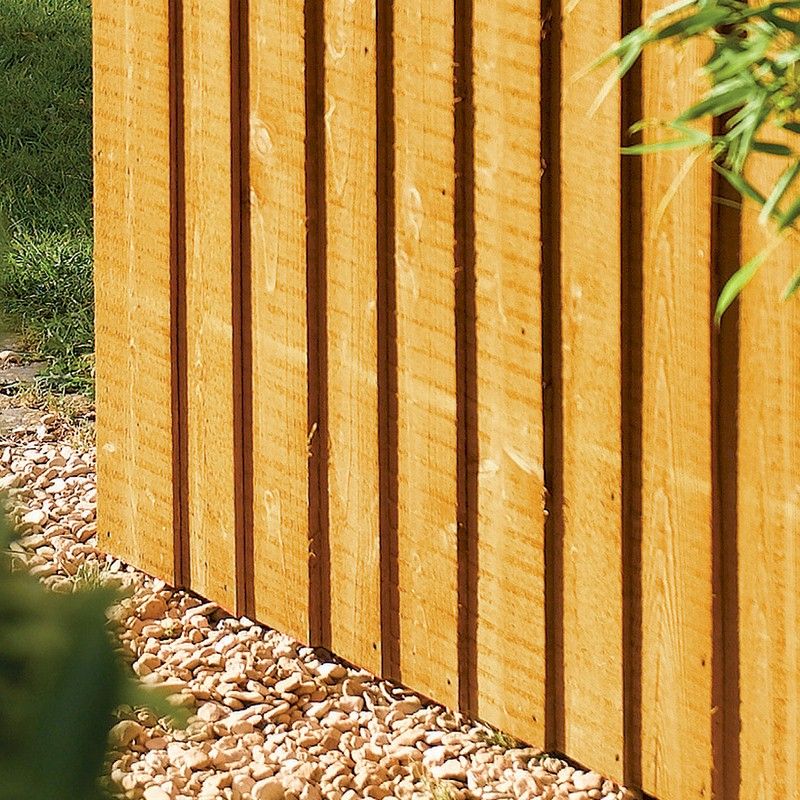 Rowlinson Vertical Board Gate Pressure Treated 6ft x 3ft - One Garden