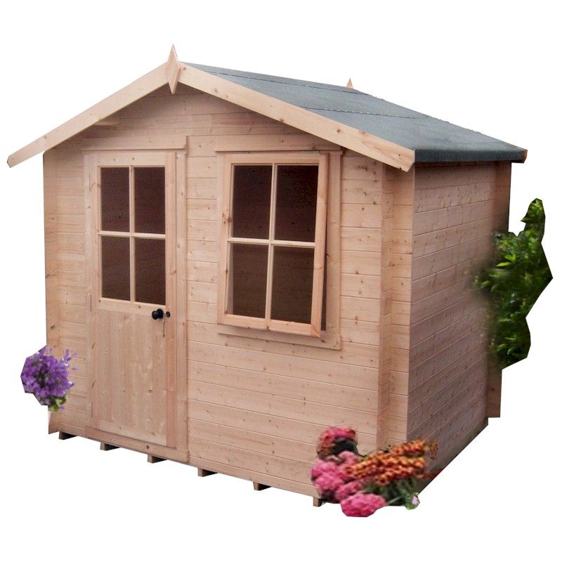 Shire Avesbury Log Cabin 7x7 - One Garden