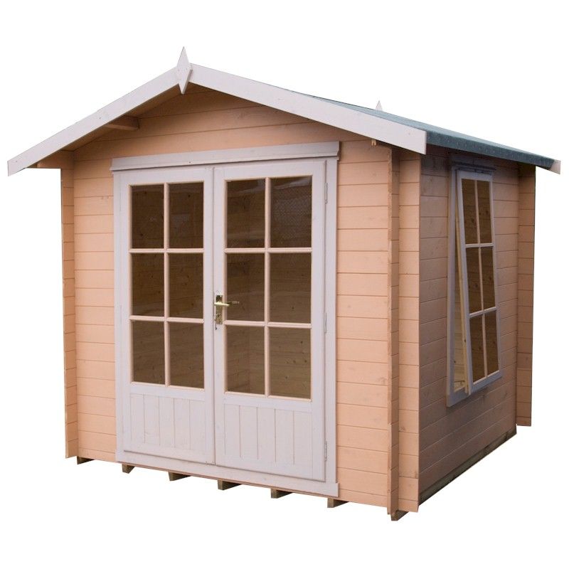 Shire Barnsdale Log Cabin 7x7 - One Garden