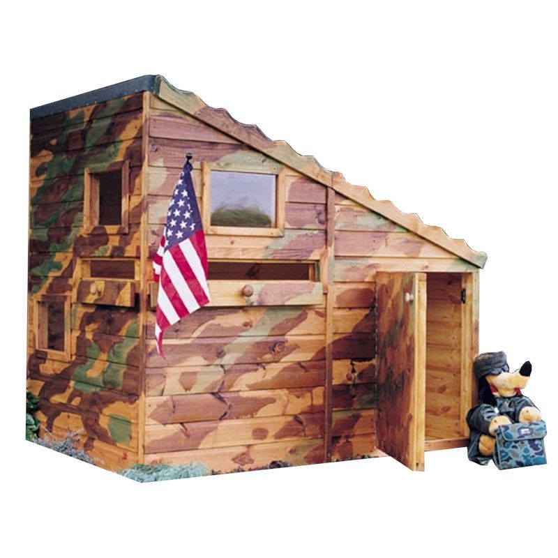Shire Command Post Playhouse - One Garden