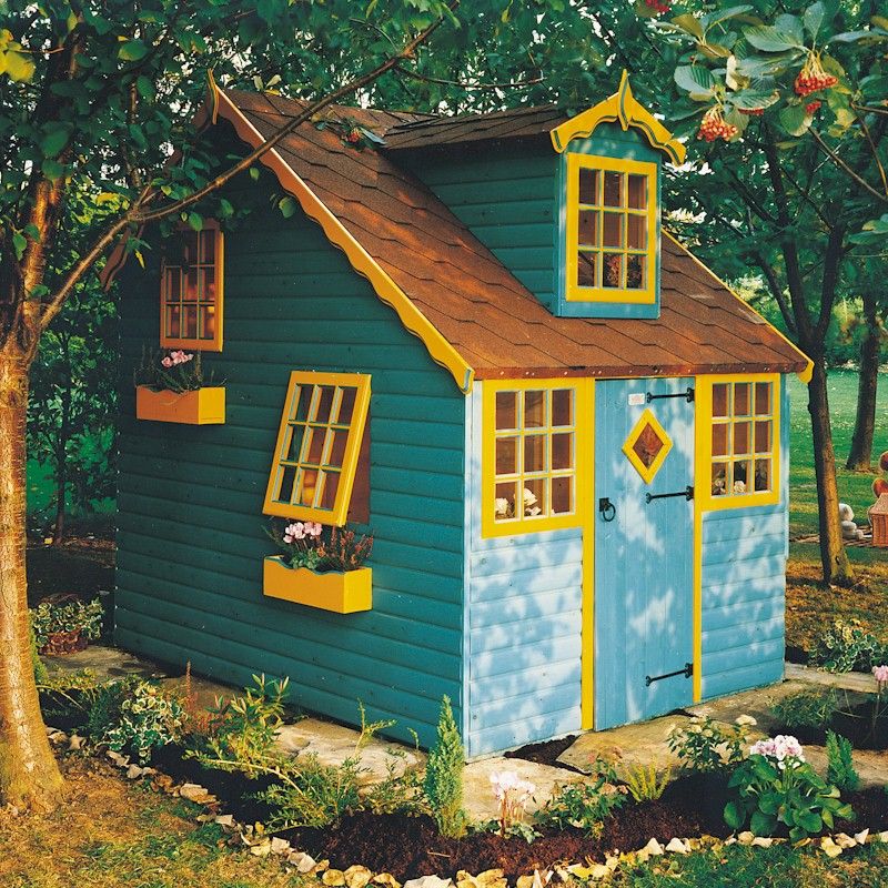 Shire Cottage Playhouse - One Garden