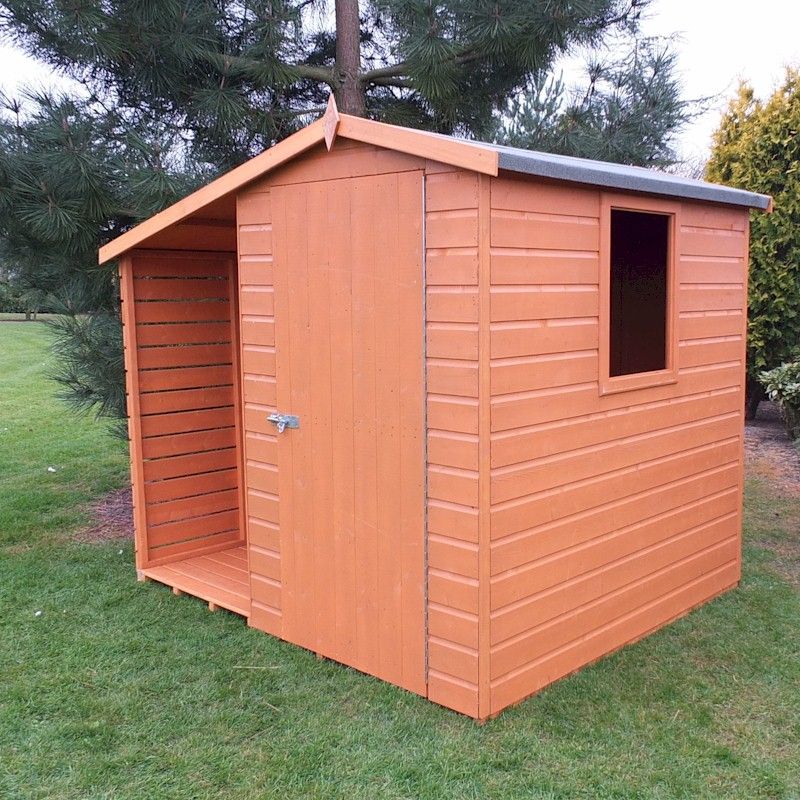 Shire Shed & Log Store 7x6 - One Garden