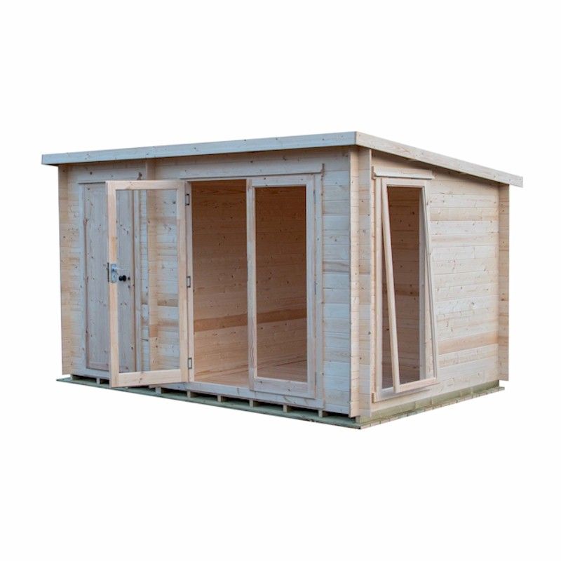 Shire Walsoken 19mm Log Cabin 12x8 - One Garden