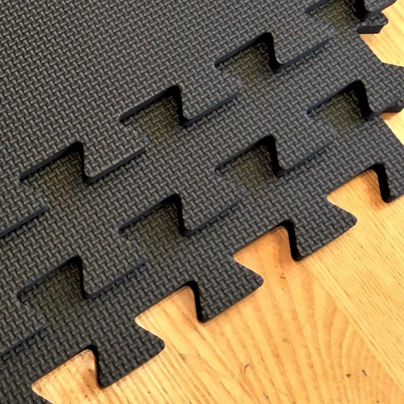 Warm Floor Tiling Kit - Workshop or Shed 16 x 8ft - Black - One Garden