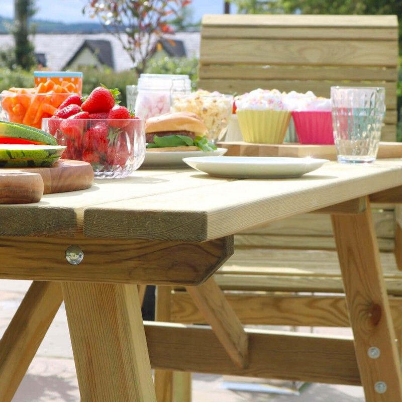 Zest Freya 4-Seater Dining Set - One Garden