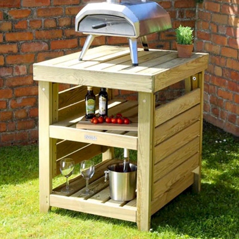 Zest Garden Pizza Oven Table - One Garden