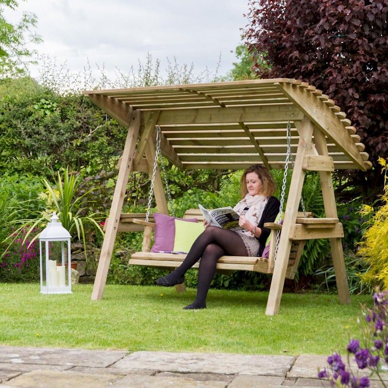 Zest Miami 2 Seater Swing Seat - One Garden