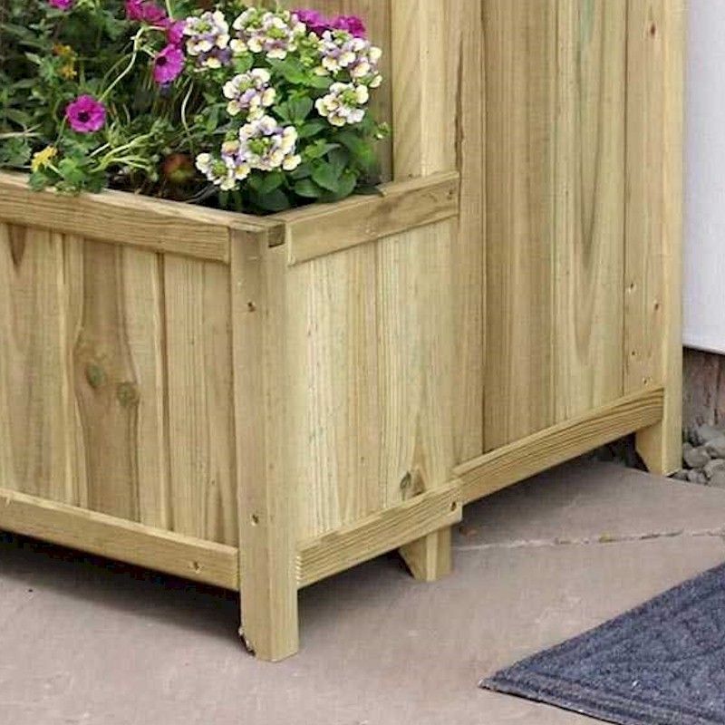 Zest Parcel Store With Planter - One Garden