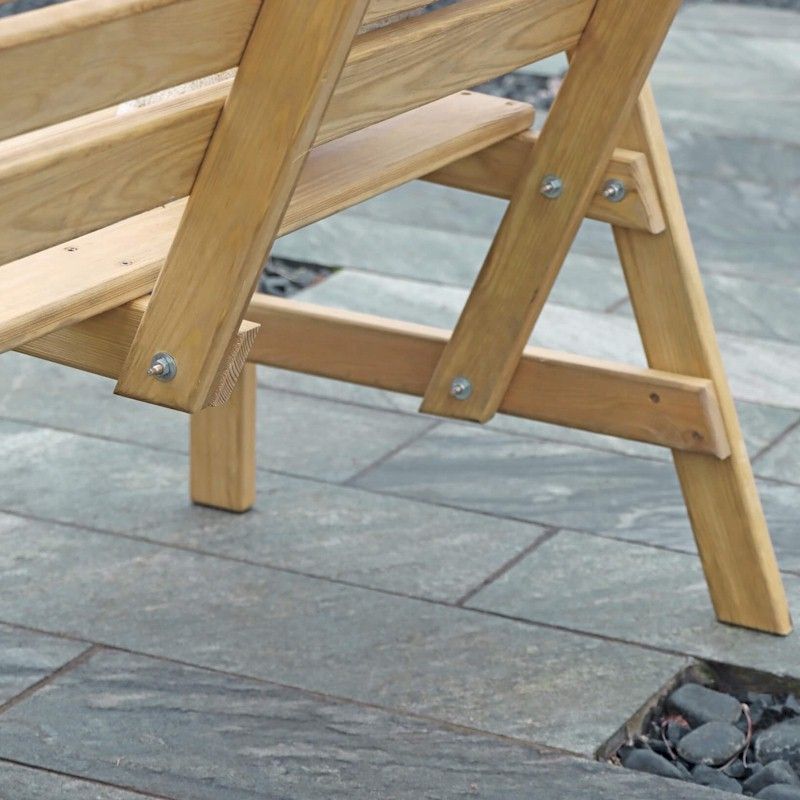 Zest Essentials Zoe Garden Bench - One Garden