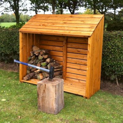 Shire Log Store 2x5 - One Garden