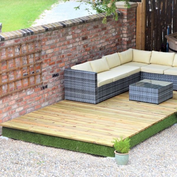 Swift Deck Complete Decking Kit 2.4m x 7.0m - One Garden