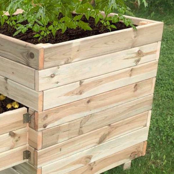 Zest Square Potato Planter - One Garden