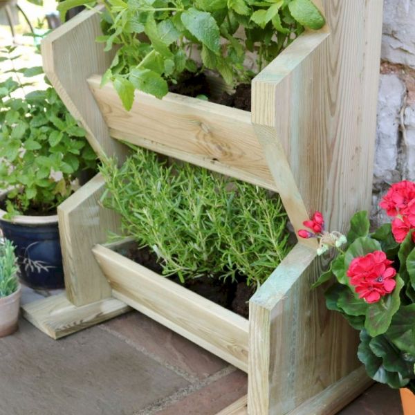 Zest Tall Vertical Herb Stand - One Garden